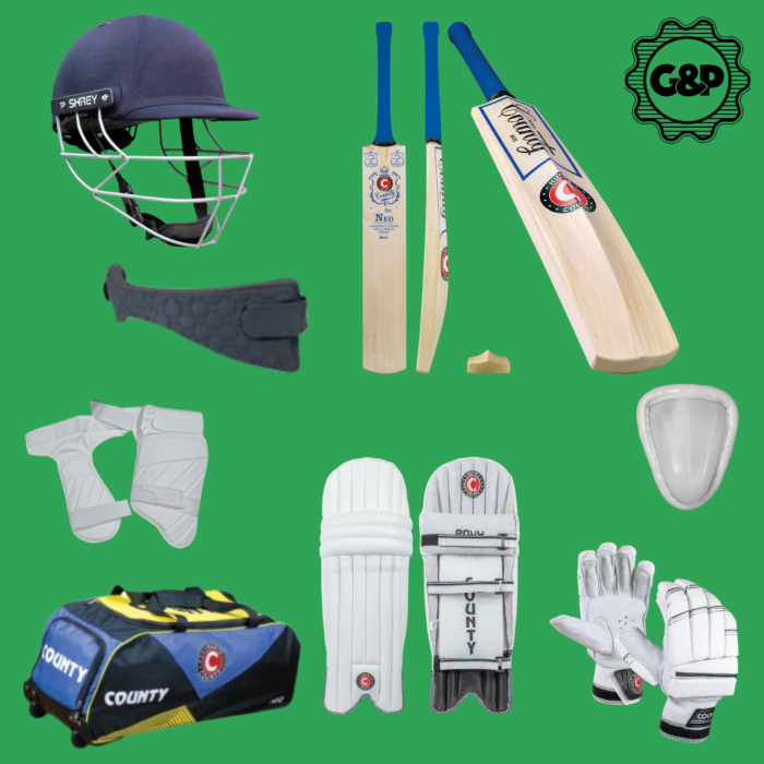 Junior Cricket Kit Bundle (Premium) - G&P